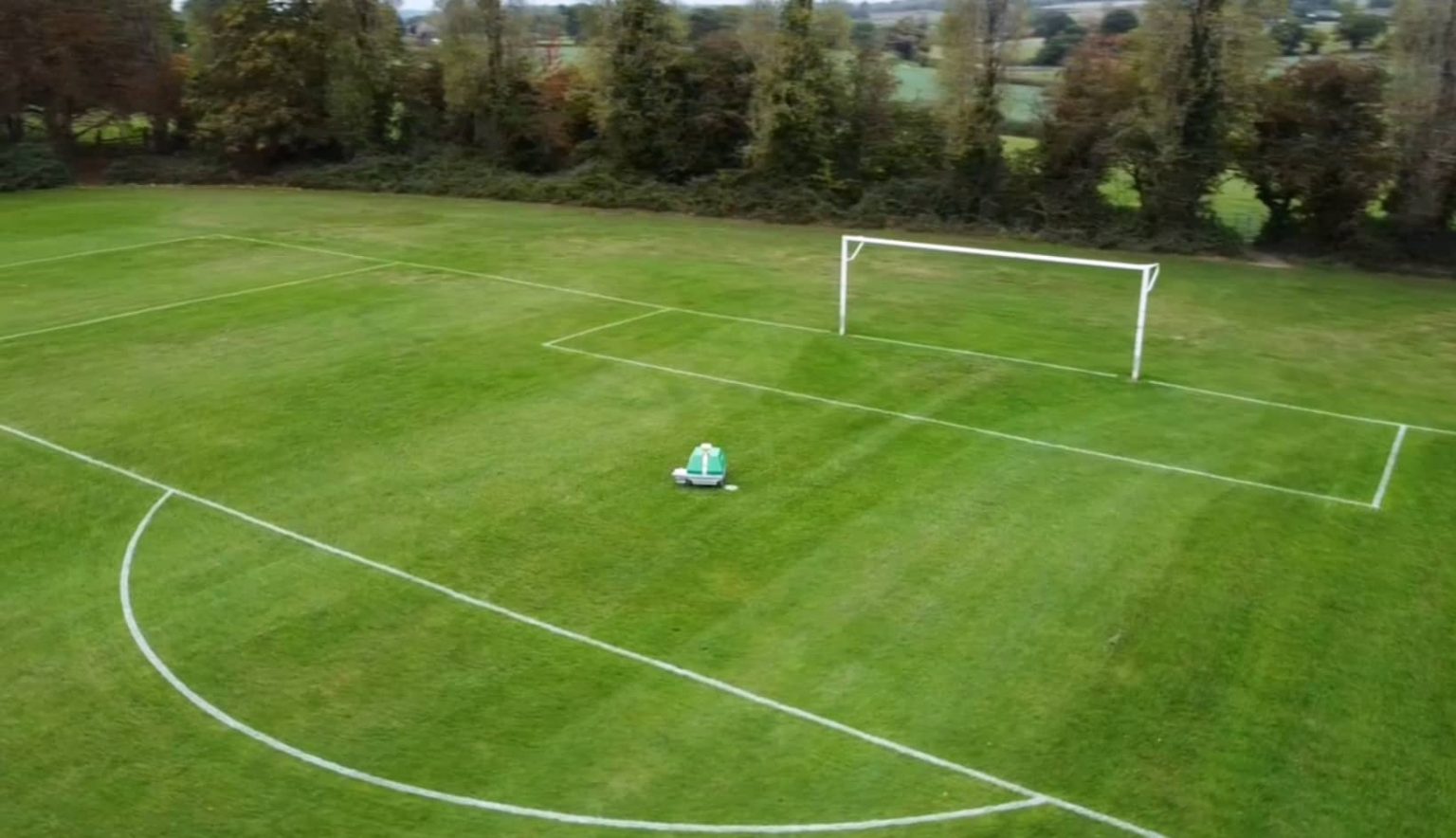 Robot Line Marking - Pitch Marking Company - JH Jones Melksham